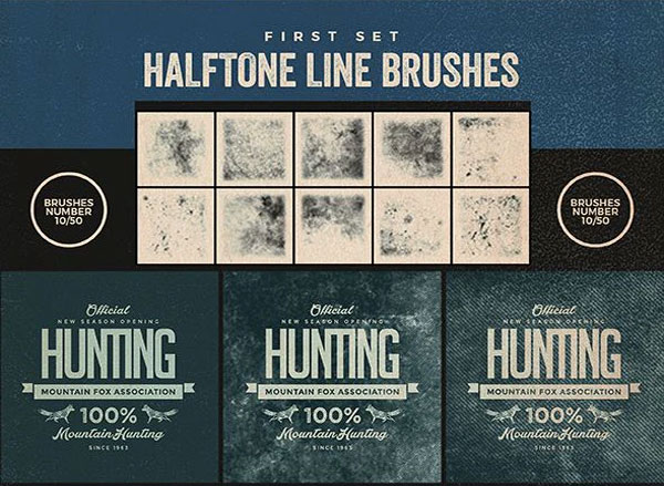 28+ Halftone Brushes - Free & Premium Downloads